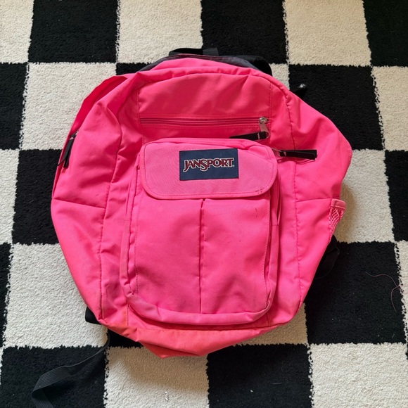 Jansport | Bags | Jansport Pink Backpack | Poshmark